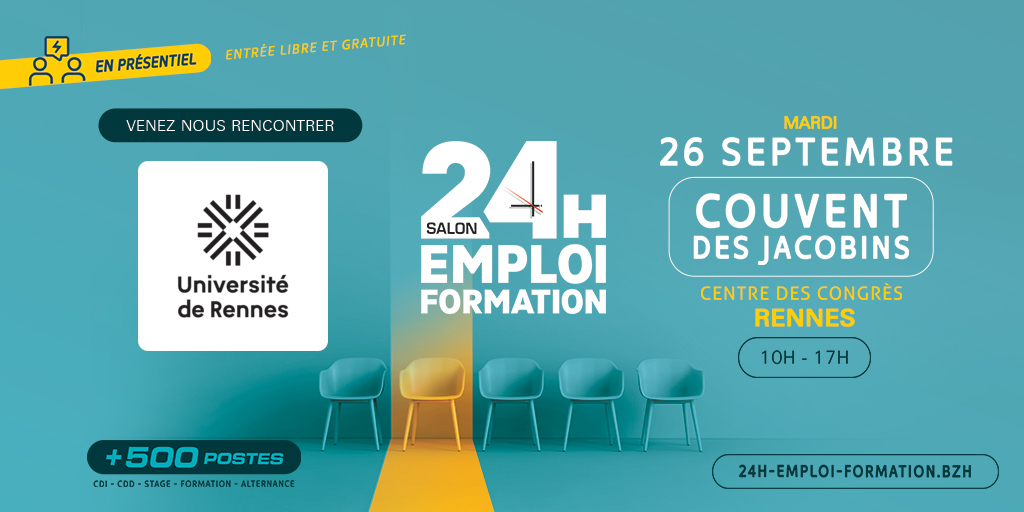 Agenda Rennes - Salon 24h pour l'emploi