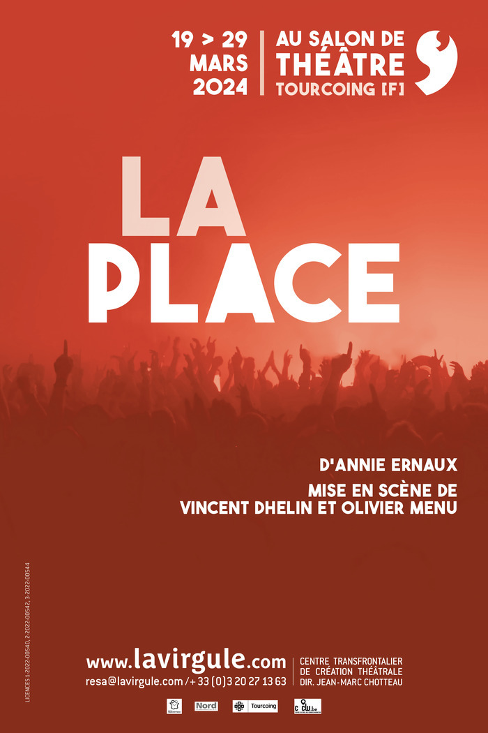 La Place d'Annie Ernaux, mise en scène de Vincent Dhelin et Olivier ...