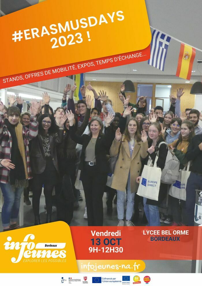 #ErasmusDays au Lycée Bel Orme | So Mobilité - Ton site d'info en Nouvelle-Aquitaine pour bouger ...