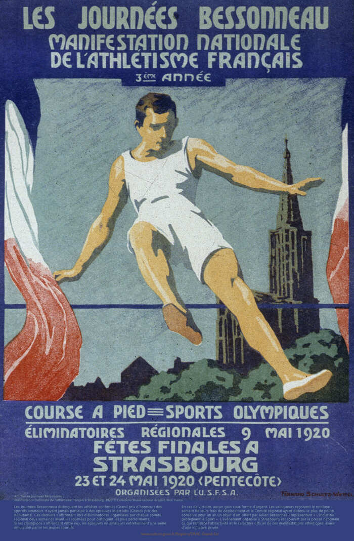 Exposition "Podium 1896 : Les archives racontent l’art et le sport au ...