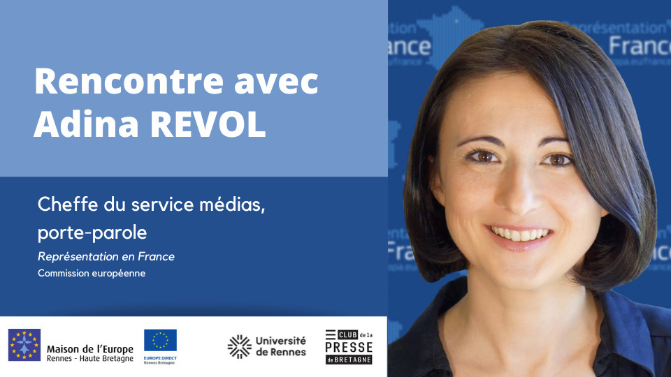 Agenda Rennes - Rencontre avec Adina Revol - L'Europe de la jeunesse