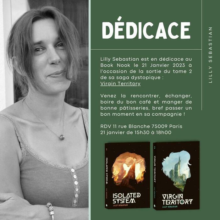 Séance dédicace : Lilly Sebastian – Bknk (Paris 9e)