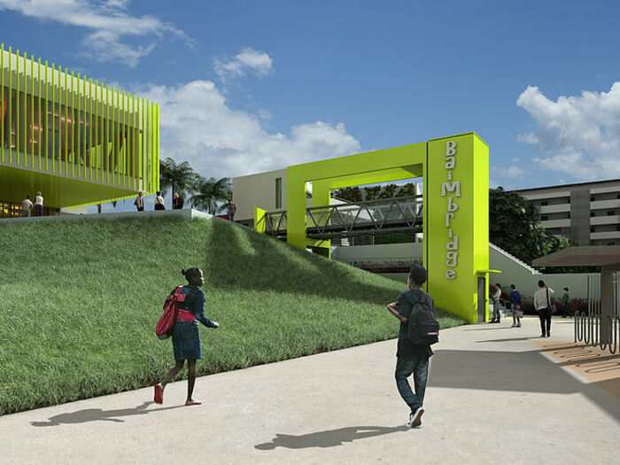 Visit of the School of Baimbridge | Journées nationales de l ...