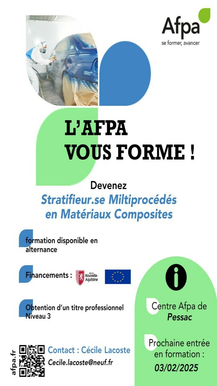 Présentation de la formation Stratifieur.se Multiprocédés en Matériaux ...